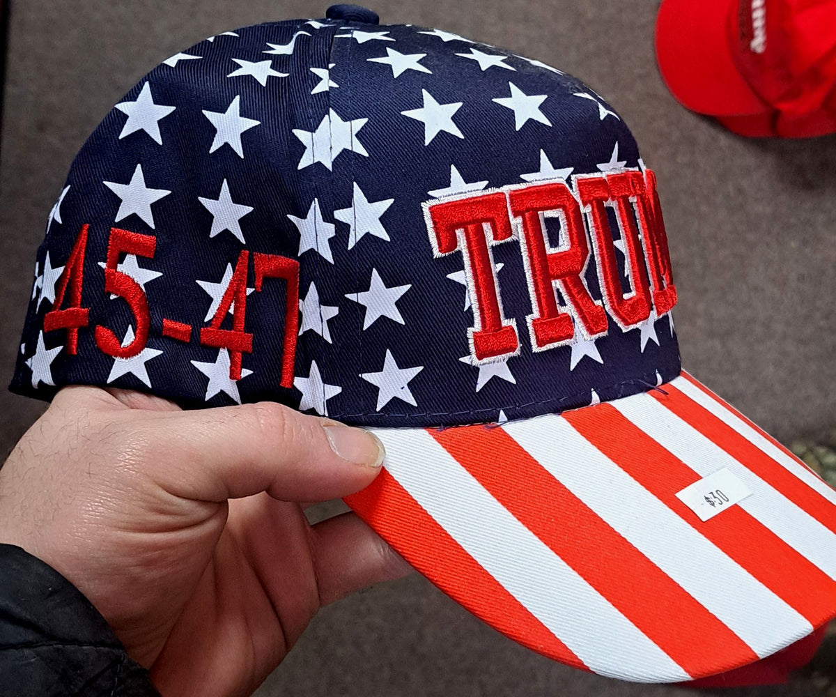 Trump Stars and Stripes Hat – Trump Gear - Signs, Flags and More!