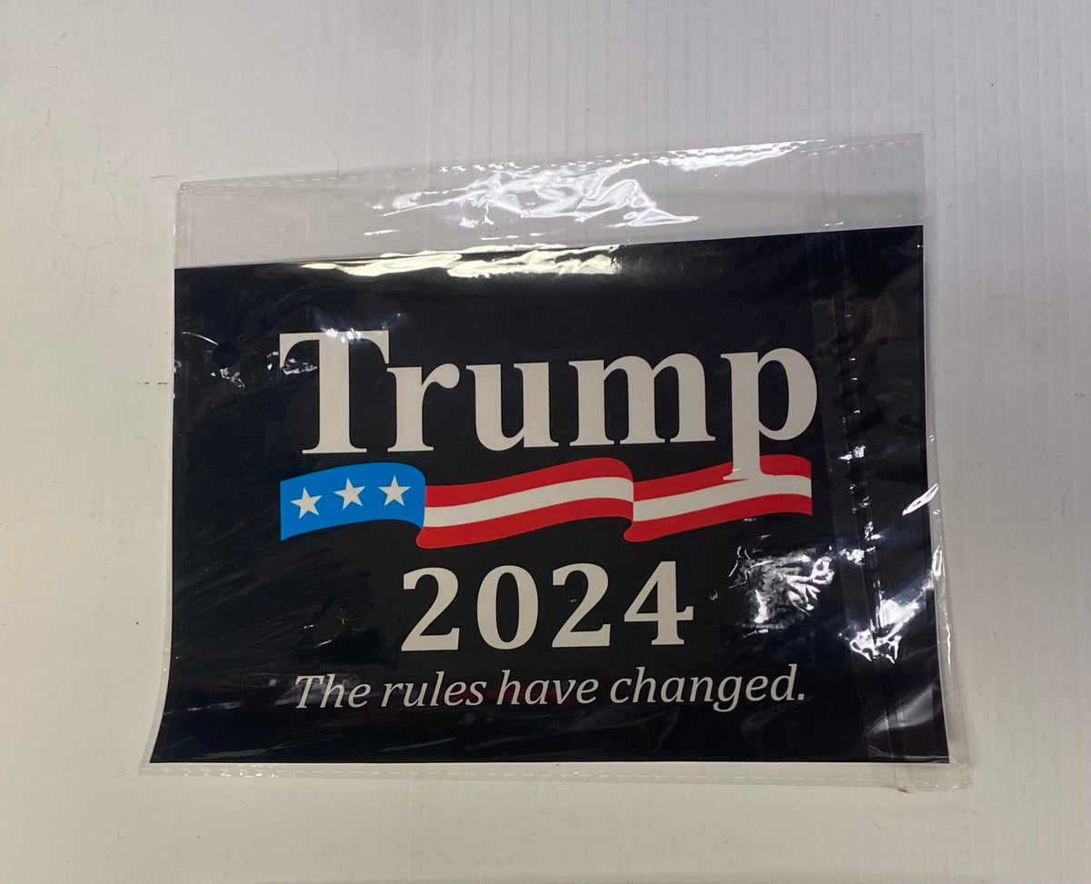 Trump 2024 Large Bumper Stickers – Trump Gear - Signs, Flags and More!